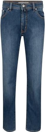 Pierre Cardin Deauville Jean stretch pour homme Coupe droite Confortable Style classique, Bleu 31960 8123.6831, 42W / 32L