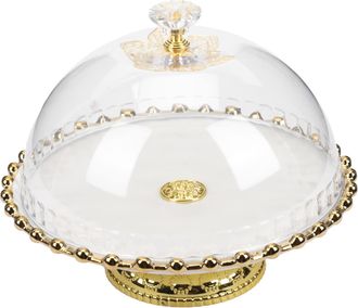 TOPBATHY 1satz Ceramic Cake Serving Tray Mit Eleganter Kuchenteller Für Hochzeiten Und Partys Vielseitig Einsetzbar Für Desserts Snacks Und