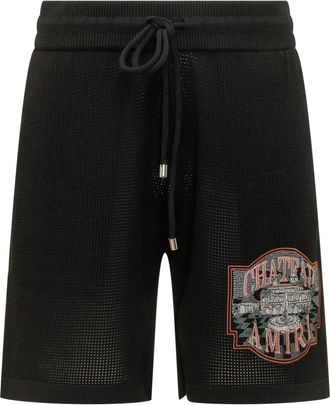 Amiri Homme, Sport, Noir, Taille: M Chateau Crochet Short