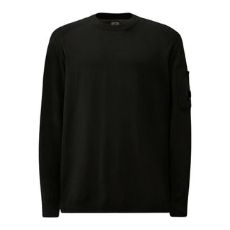 C.P. Company Rundhals-Strickware - - Knitwear - Herren - Schwarzk - S