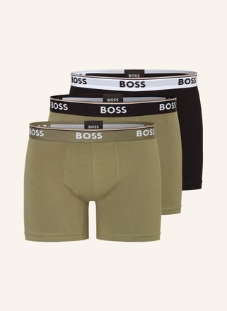 HUGO BOSS 3er-Pack Boxershorts Power gruen