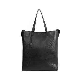 Saint Laurent Bold Leather Hobo Bag