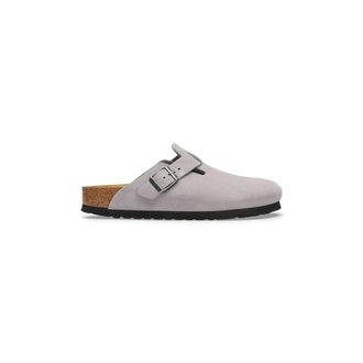 Birkenstock Homme, Chaussures, Violet, Taille: 40 EU Boston Suede Leather