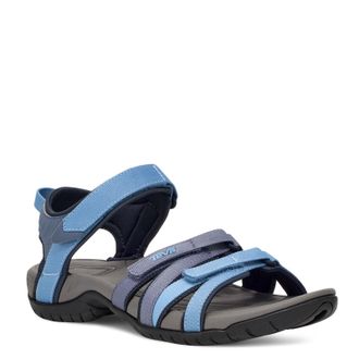 Teva Trekking Sandale Damen Tirra, Blue Multi, 36 EU