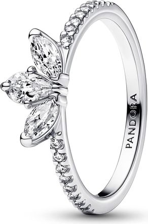 Pandora Timeless Funkelndes Herbarium Cluster Ring in Sterling-Siber mit Cubic Zirkonia Timeless Collection, Größe 58, 192392C01-58