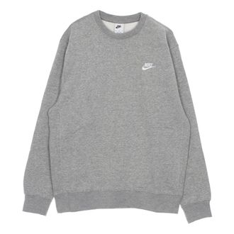 Nike Langarm-Sweatshirt mit Rundhalsausschnitt - - Sport - Herren - Grau - XL