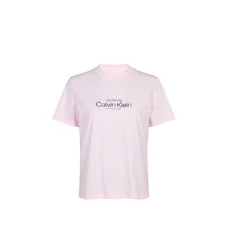 Calvin Klein T-shirt brod&eacute; &agrave; col rond en coton