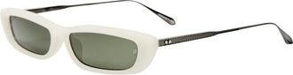 Linda Farrow unisex, Accessoires, Jaune, Taille: 56 MM Lunettes de soleil