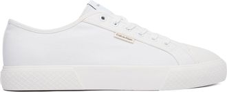 Calvin Klein Sneakers aus Stoff Calvin Klein Vulc Laceup Cv HM0HM02121 Wei&szlig;