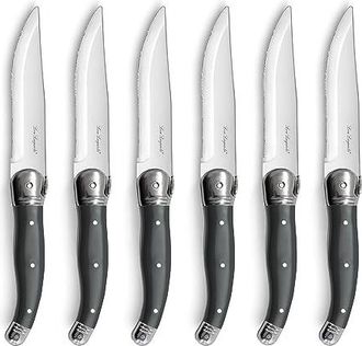 Lou Laguiole Tradition XL - Set 6 couteaux steak, 240 mm