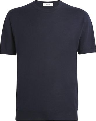 Lardini Virgin Wool T-Shirt Size M