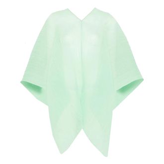 Issey Miyake Damen, Jacken, Grün, ONE SIZEGröße