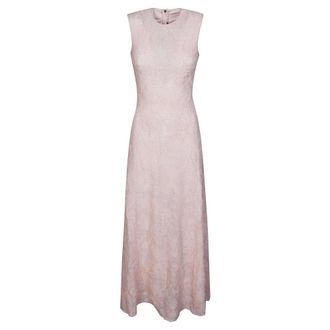 Rotate Rotate Birger Christensen, Femme, Robes, Rose, Taille: 40 FR Mesh Maxi Dress