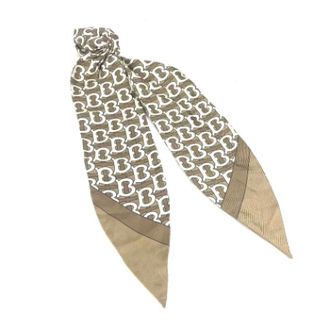 Burberry Pre-owned Silk Hair Tie - Femme - Pre-owned - Blanc - Taille: ONE Size