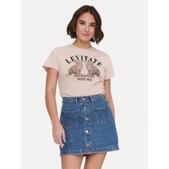 Only T-Shirt Lucy 15346760 Rosa Regular Fit