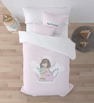 Ripshop Kids&Cotton Leer Bettbezug, Mehrfarbig, 175 Fäden, 180 x 220 cm