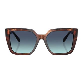 Tiffany & Co. Femme, Accessoires, Brun, Taille: 55 MM Lunettes de soleil Tf4235 Style 84219S