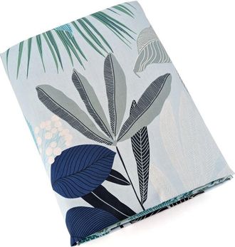 Linnea Linnea - Housse de couette percale de coton moorea pacific bleu cobalt 140x200 cm