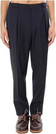 BRIGLIA 1949 Homme, Pantalons, Bleu, Taille: 2XL Pantalon en laine Portobello Zignone