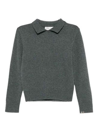 Extreme Cashmere Pull Col Rond - Gris