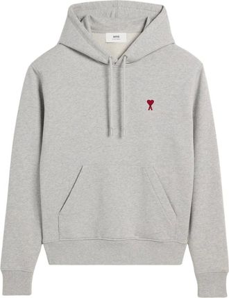Ami Homme, Sweatshirts et sweats &agrave; capuche, Gris, Taille: 2XL Ami De Coeur Sweat &agrave; capuche