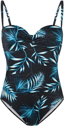 Schiesser Damen Bandeau - Mix & Match Swim Badeanzug, Multicolor 3_182693, 42 / C EU