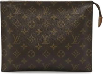 Louis Vuitton Pre-owned Monogram Pouch - Femme - Pre-owned - Brun - Taille: ONE Size