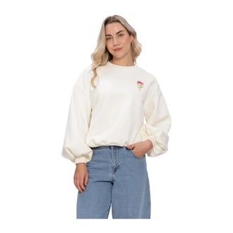 Ydence Sweater Grow With the Flow - - Sweatshirts & Hoodies - Damen - Beige - XL