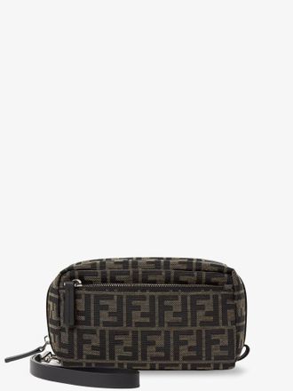 Fendi FF Zucca jacquard fabric clutch bag - FENDI - gender_Man