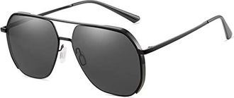 Generic Lunettes de soleil polarisées pour homme 2025 pour la conduite, la pêche, sports de plein air, plage (couleur : B, taille : moyenne)