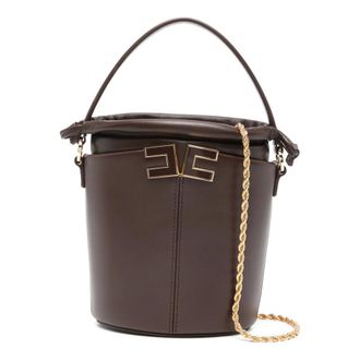 Elisabetta Franchi Damen, Taschen, Braun, ONE SIZEGr&ouml;&szlig;e