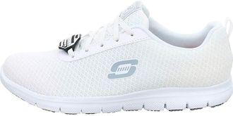 Skechers Damen Ghenter Bronaugh Sneaker, White Mesh Water And Stain Repellent Treatmen, 39.5 EU