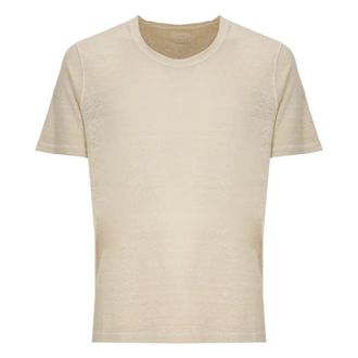 120% Lino Herren, Oberteile, Beige, LGr&ouml;&szlig;e