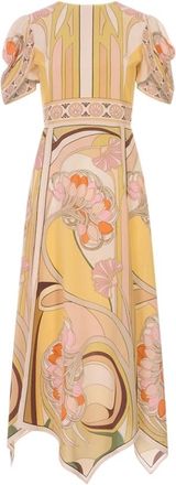 La DoubleJ Femme, Robes, Multicolore, Taille: 42 FR Cherie Scarf Dress