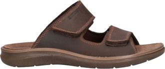 Enval soft imac spa ENVAL SOFT Herren U.Lark Enval Schiebe-Sandalen, Dunkelbraun, 43 EU