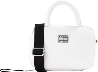 Tommy Jeans Damen Crossbody Bag Tasche American Cool Trunk Klein, Elfenbein (Ancient White), Einheitsgröße