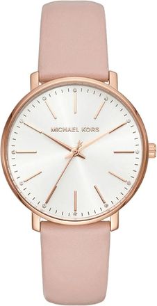 Michael Kors MK2741 Pyper 38 mm Ros&eacute;gold Wei&szlig;es Zifferblatt Damenuhr