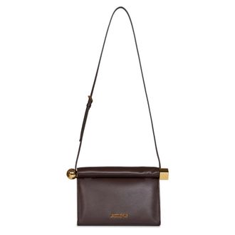 Jacquemus Rond Carr&eacute; Bag - - Bags - Damen - Braun - ONE SIZE