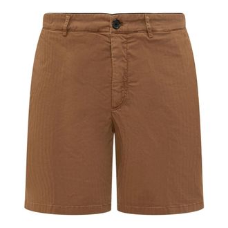 Department Five Shorts mit Knopf- und Rei&szlig;verschluss und Taschen - - Shorts - Herren - Braun - W32