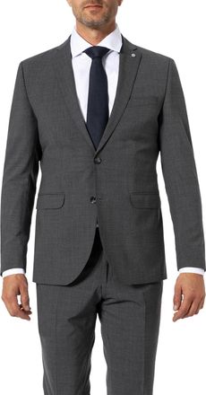 CG - Club of Gents Herren Sakko grau Slim Fit