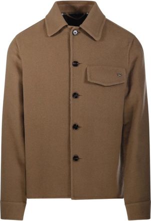 Burberry Homme, Vestes, Brun, Taille: XL Veste Thorn