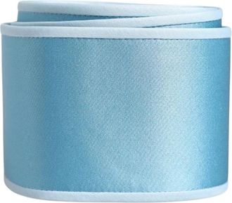 Dolce & Gabbana Femme, Accessoires, Bleu, Taille: ONE Size Silk Satin Waist Cintura Belt