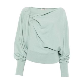Alberta Ferretti Damen, Strickwaren, Gr&uuml;n, MGr&ouml;&szlig;e