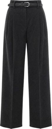 Max Mara Cocco Pantalon Large - Femme - Pantalons - Gris - Taille: 40 FR