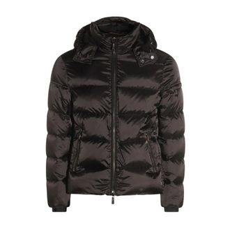 Moorer Brett Kapuzen-Daunenjacke - - Jackets - Herren - Schwarzk - 2XL