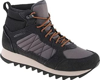 Merrell Alpine Sneaker Mid PLR WP 2 J004289, Mens Trekking Shoes, Black, 43 EU