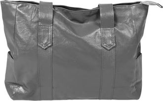 Hemoton Sac &agrave; Main Bandouli&egrave;re Femme Cuir PU Souple Grand Sac Fourre-tout de Travail et Voyage avec Fermeture &Eacute;clair L&eacute;ger et Organis&eacute; &agrave; &Eacute;paule Multifonction 