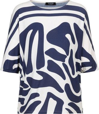 Tuzzi Nero T-Shirt mit auff&auml;lligem Print