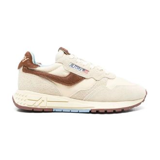Autry Femme, Chaussures, Beige, Taille: 39 EU Baskets blanches et marron