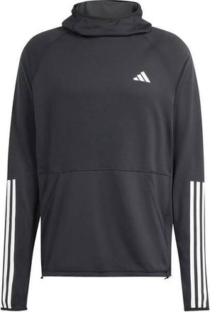 adidas Herren Kapuzensweat Own the Run 3-Streifen